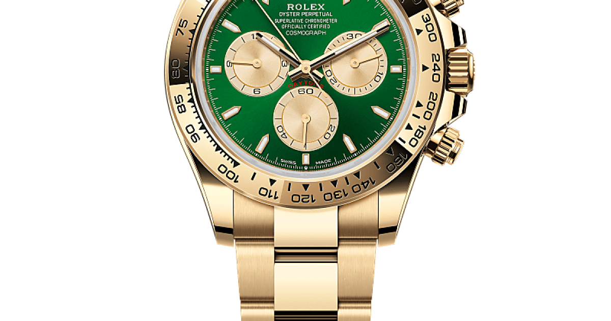 Rolex Cosmograph Daytona 18 ct yellow gold, M126508-0008
